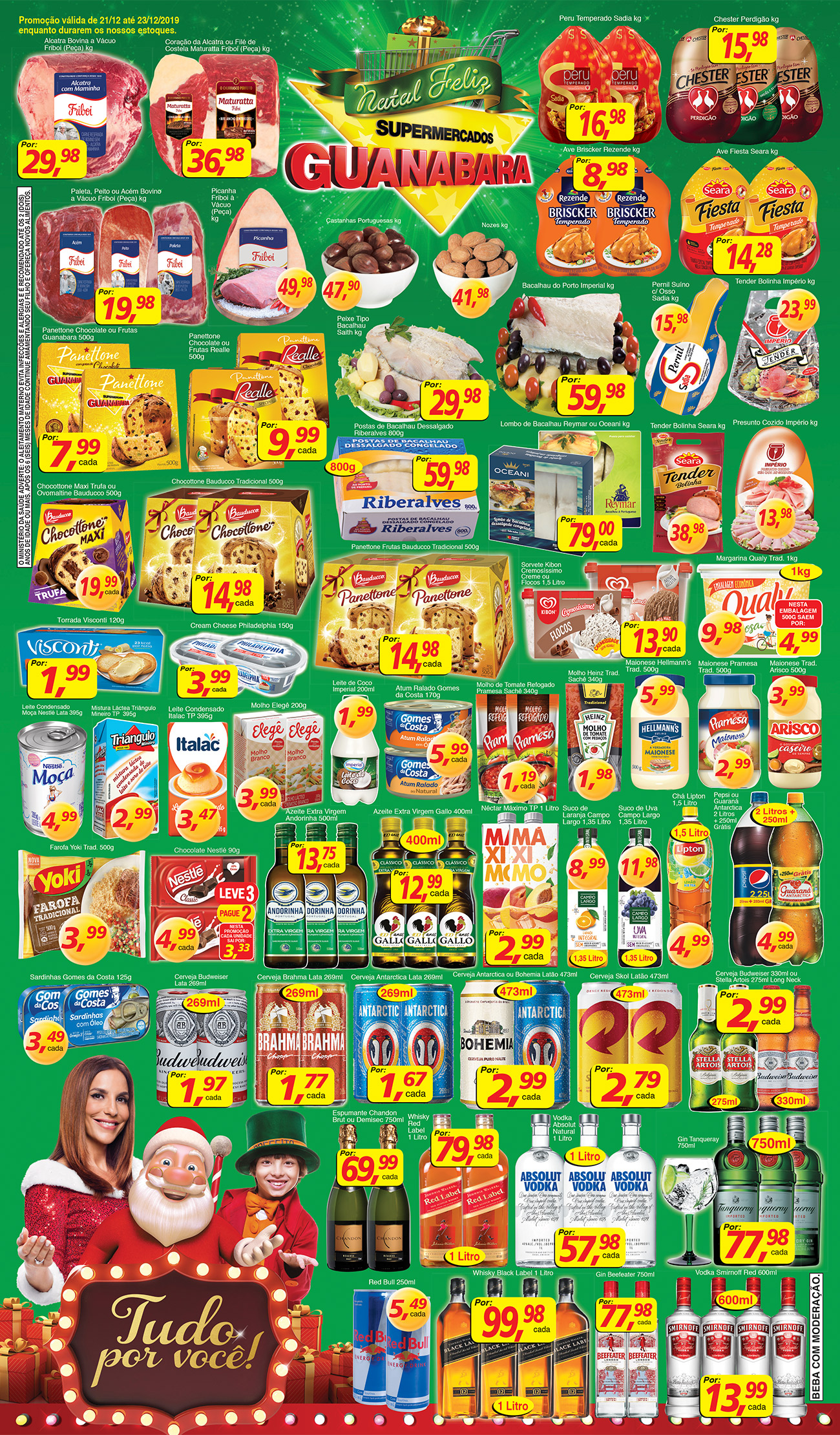folheto 21 ate 23.12 — Supermercados Guanabara