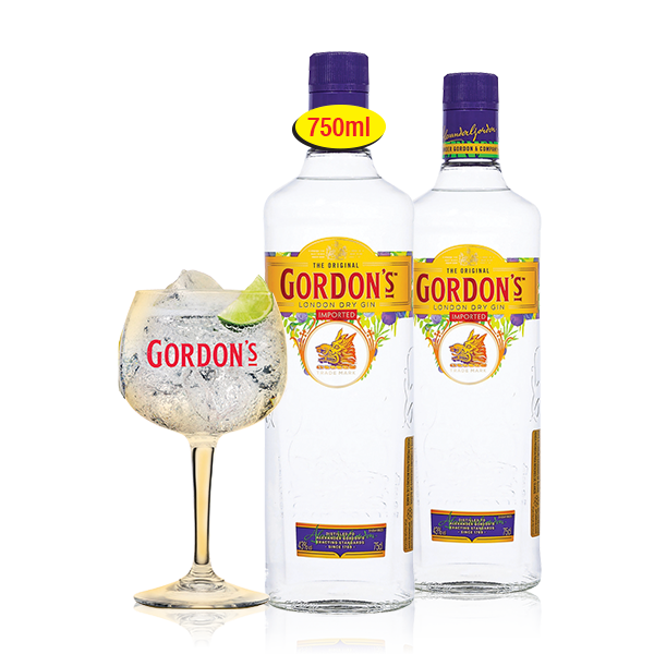 Gin Gordon`s London Dry 750ml — Supermercados Guanabara