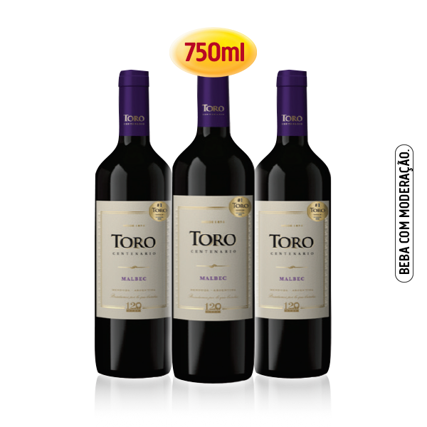 Vinho Argentino Toro Centenário 750ml — Supermercados Guanabara
